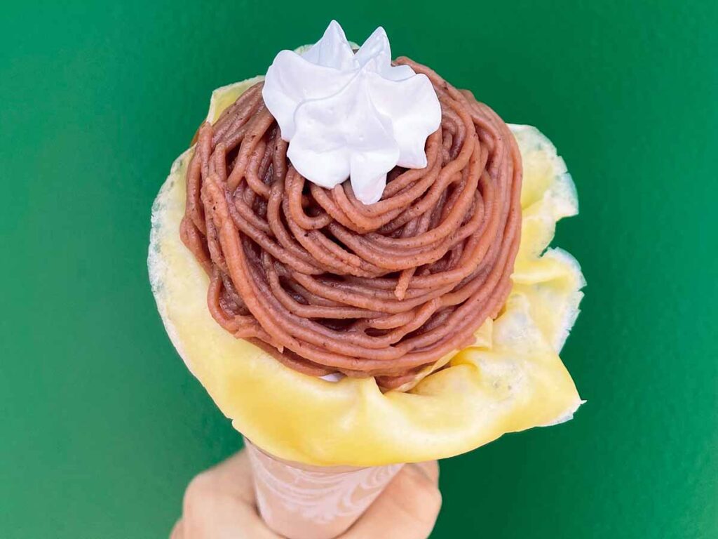 24. café Nモンブランクレープ｜参加店舗一覧｜神戸ひがしなだスイーツめぐり